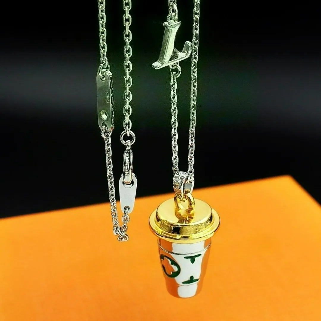 Designer Lock Pendant Necklace For Men And Women High Quality Fashion ...