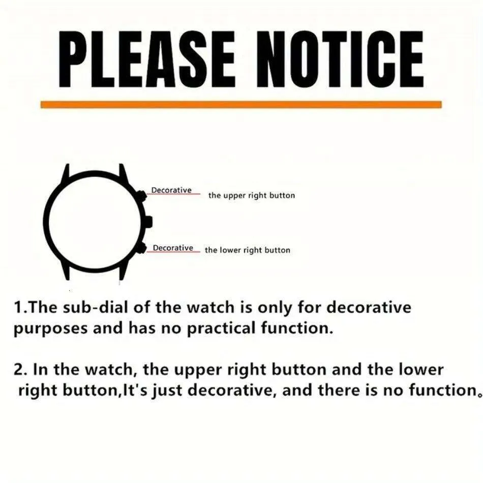 Fashion Men's Large Dial Stainless Steel Wristwatch with Leather Band ...