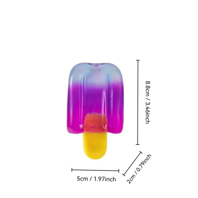 NeeDoh Nice Sicle Sensory Water Tube Toys Squeeze Super Solid, Squish ...