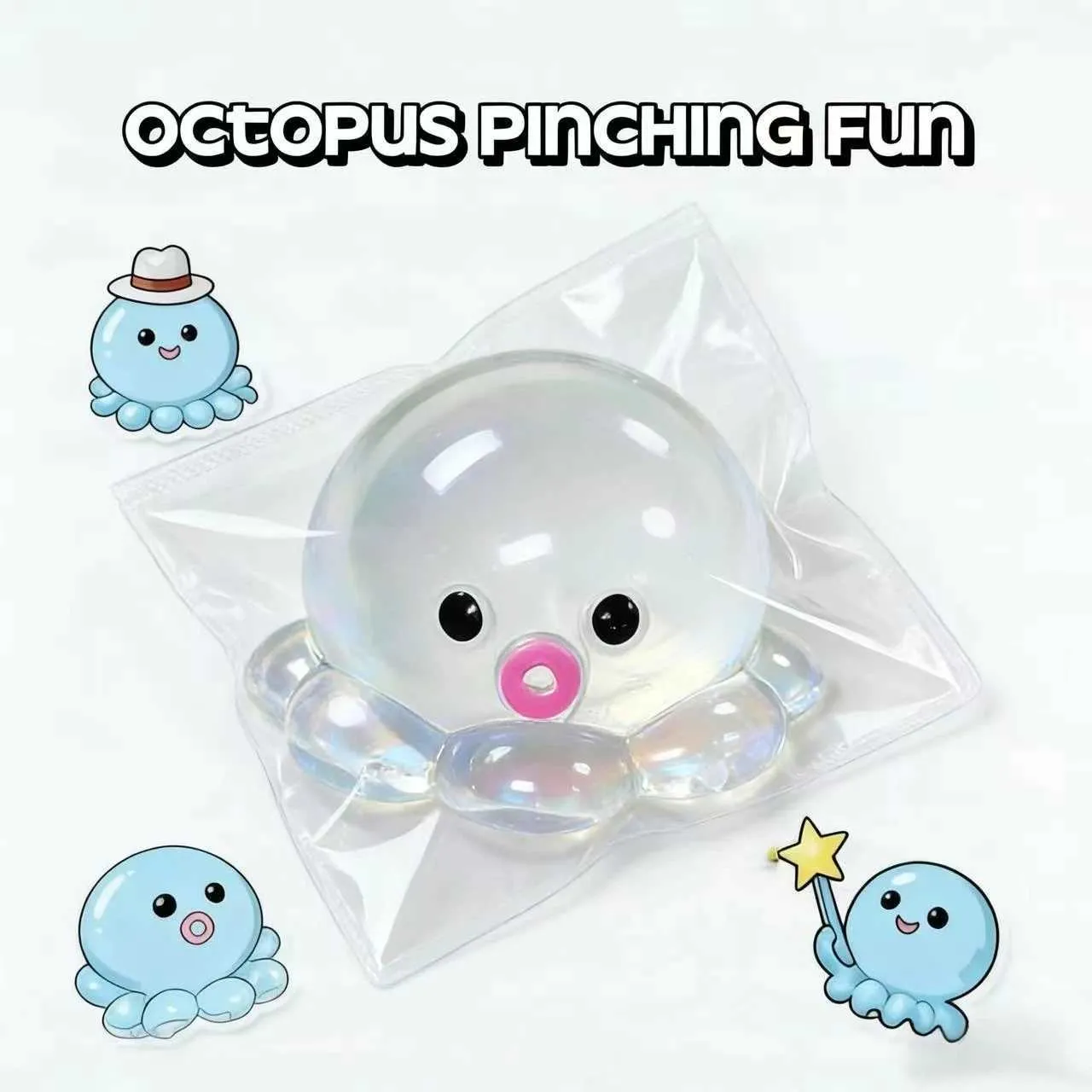 Interactive Slow Rebound Tabba Bubble Squid Kawaii... From Ludmila08 ...