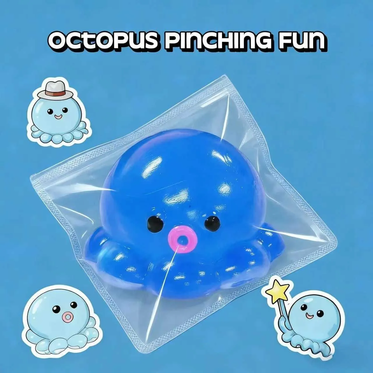 Interactive Slow Rebound Tabba Bubble Squid Kawaii... From Ludmila08 ...