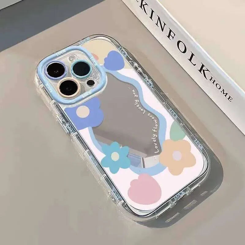 Korean Couple Hearts Air Cushion Mirror Phone Case... From Dh912603111 ...