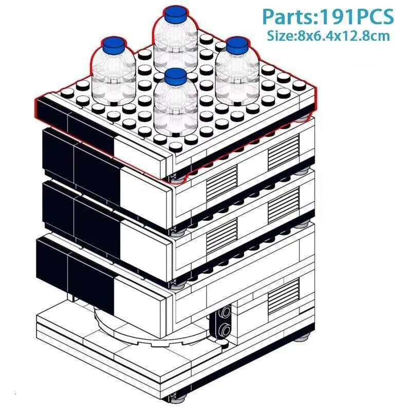 P HpLC Machine Model Interlocking Building Sets... From Dh5722186, $41. ...