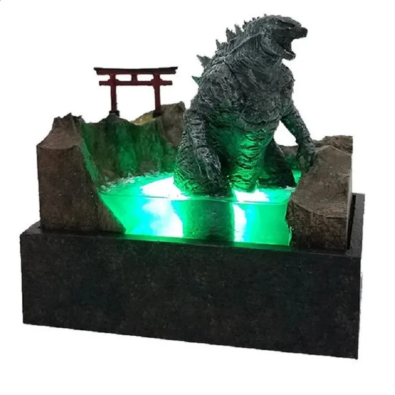240827CJ Horror Movie 3D Resin Sculpture Illuminated Home & Party Decor ...