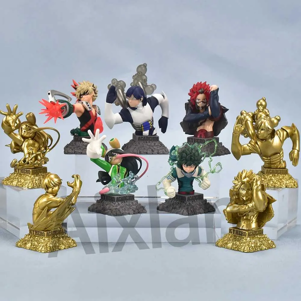 Aixlan My Hero Academia Figure: 8cm Izuku Midoriya PVC Action Figure ...