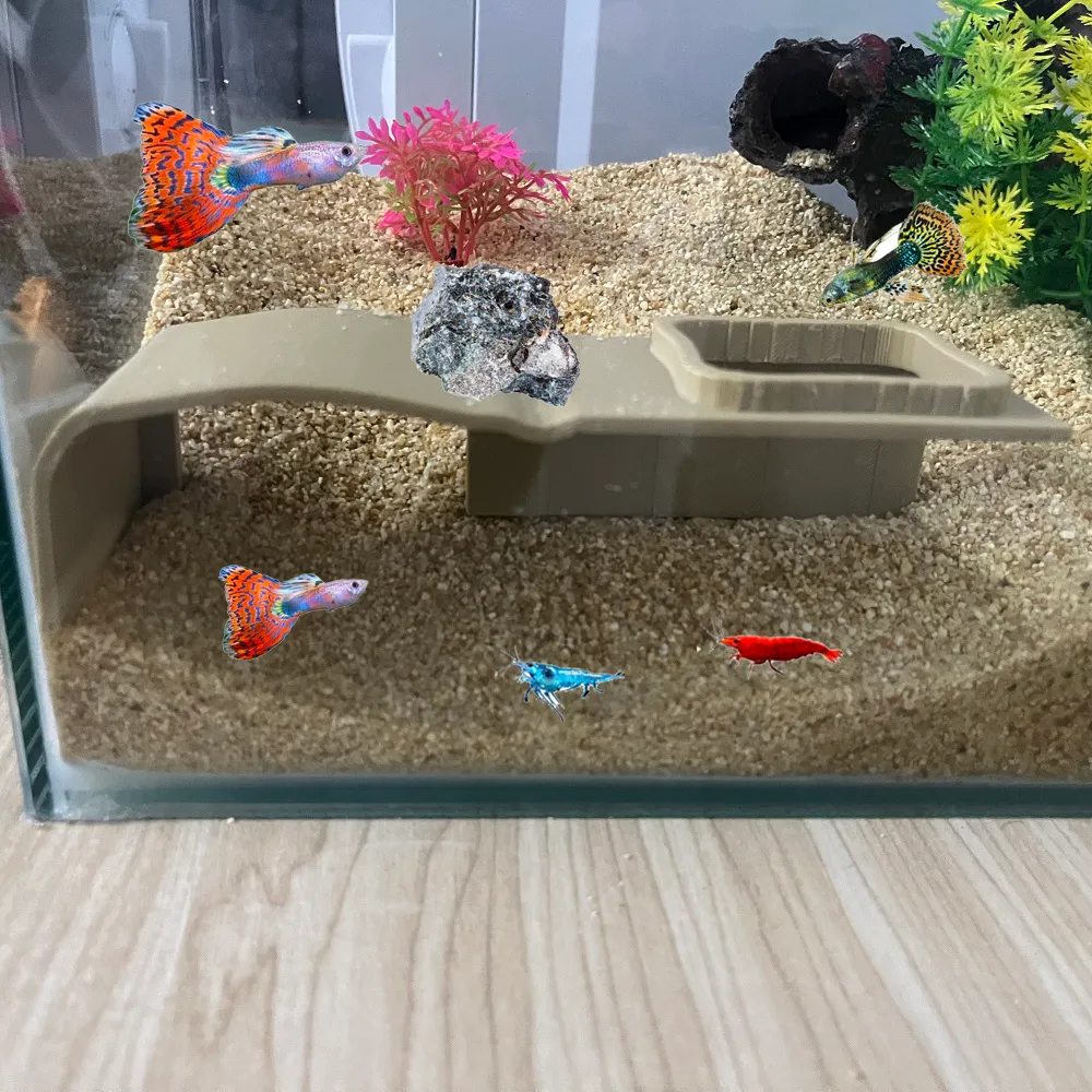 Axolotl Corner Cave With Natural Appearance | Aquarium Cave | Aquatic ...