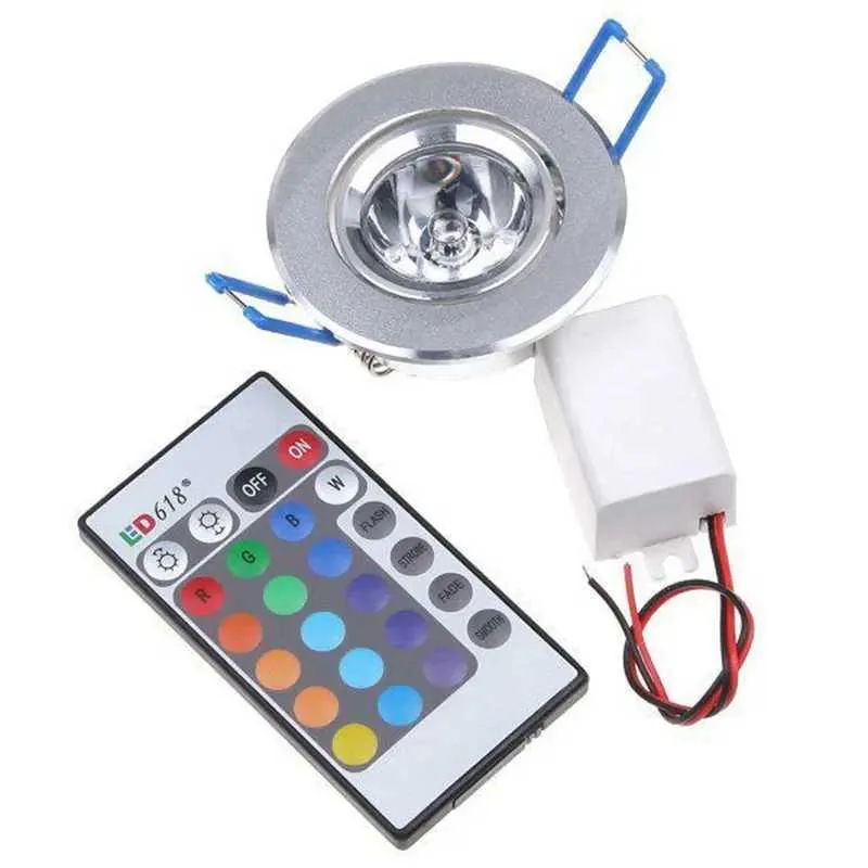 Premium Silver 68mm RGB Dimmable LED Circular Tube Light - Remote ...