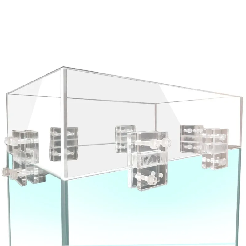 Acrylic Aquarium Lid Clips - Secure Fish Tank Cover Holders, Anti ...