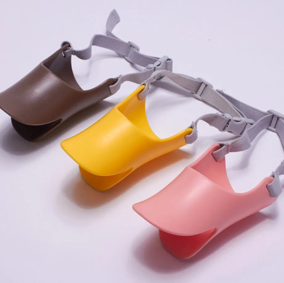 Bulk Dog Muzzles For Small Dogs Cute Duck Mouth Silicone Mask, Anti ...