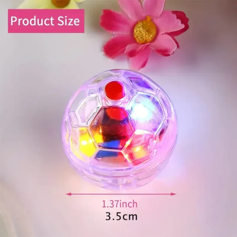Plastic Interactive Cat Ball Toy with Flashing Lights and Motion ...