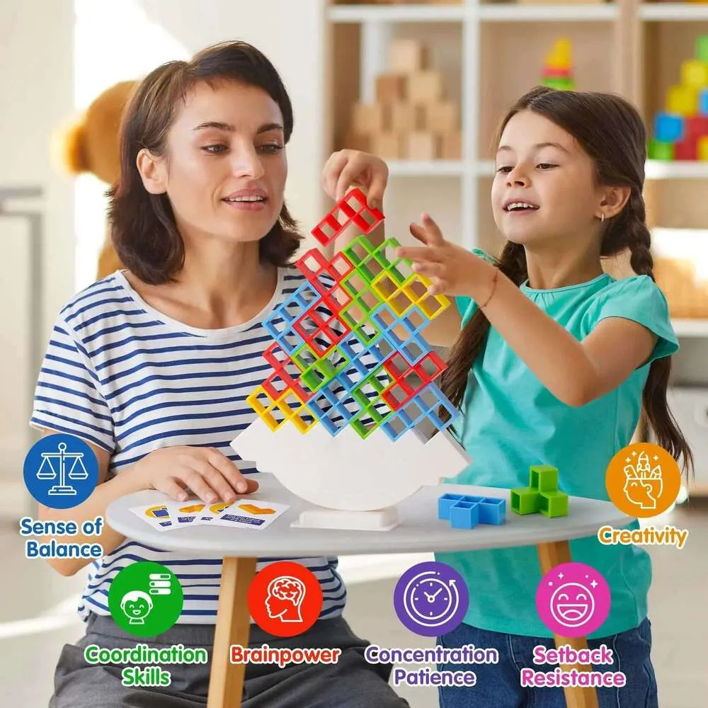 DHgate.com:Wooden Stacking Blocks Game - 48 Piece Building Set for Kids ...
