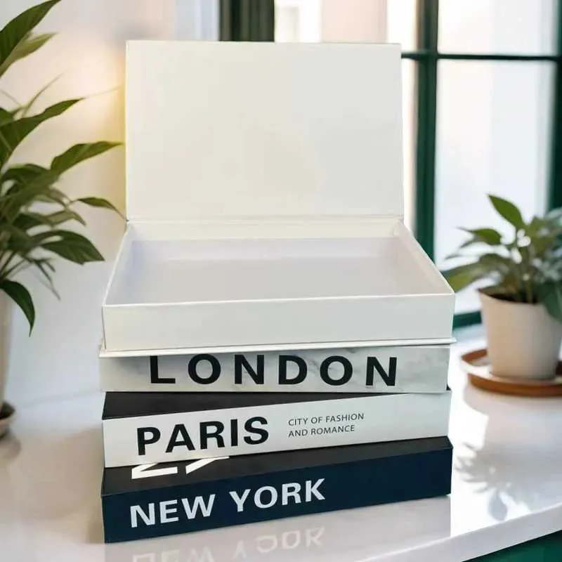 Decorative Book Box Storage Luxury Home Interior Display | F1 Imola ...