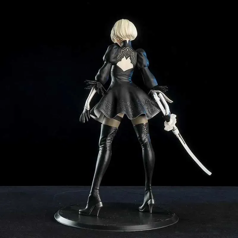 Yorha Figure Nier Automata 2B No.2 Type B Deluxe 28cm PVC Anime Action ...