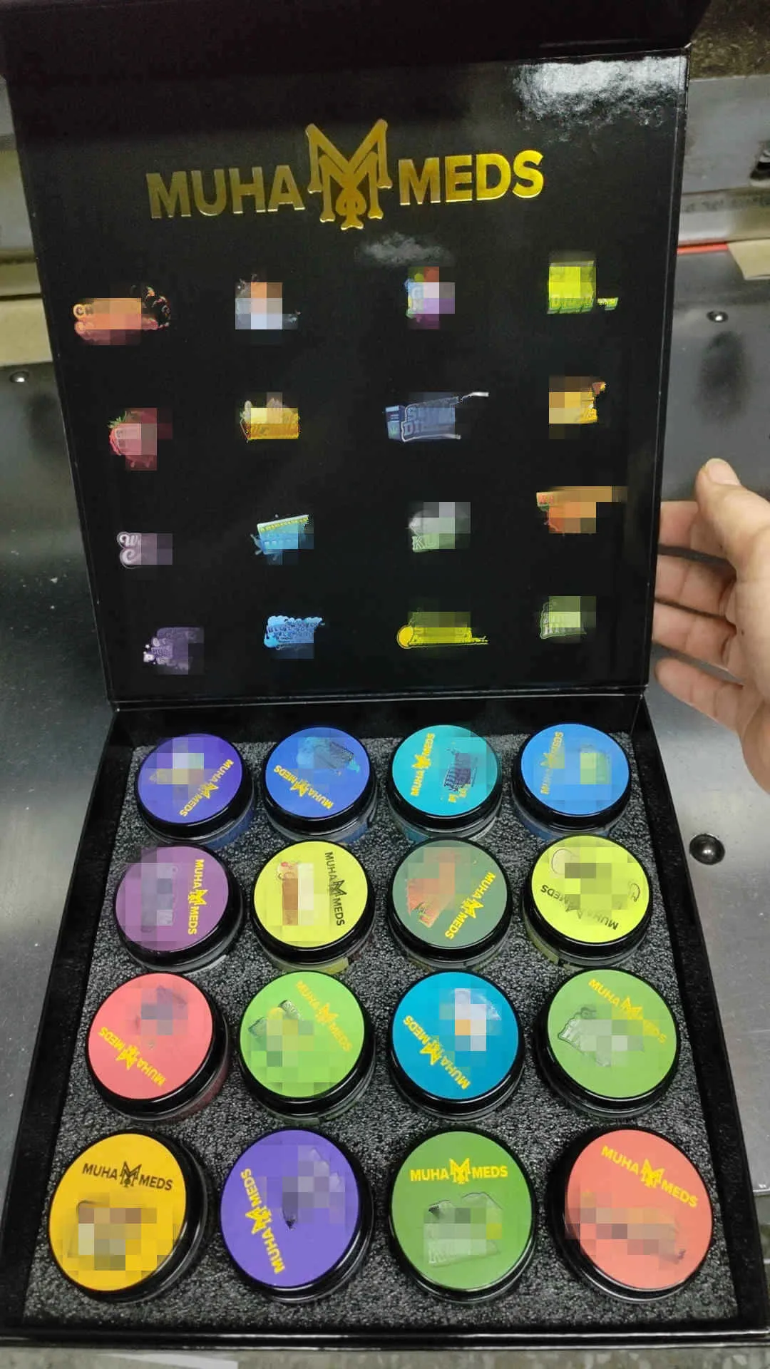 Muha Meds Jungle Boys 1LB Glass Concentrate Packaging for Whole Melt ...