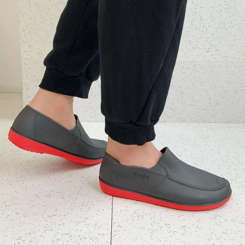 Waterproof Slip On Flat Loafers For Men Perfect For Fishing, Kitchen ...