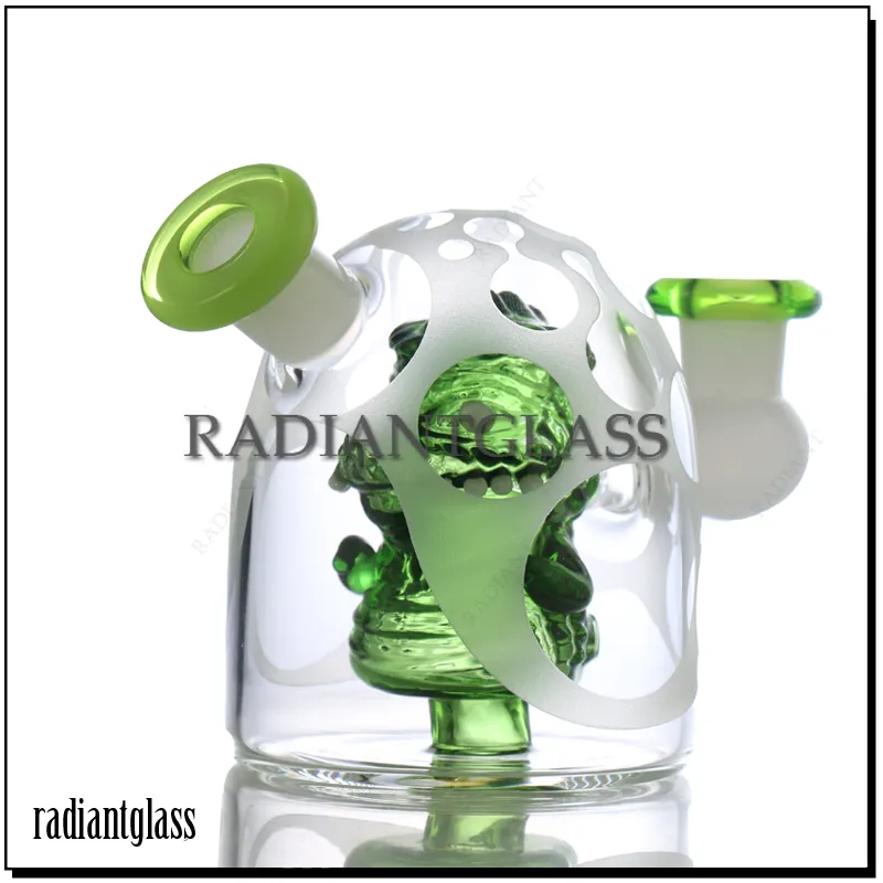 4 Inches Tiny Cute Crocodile Bong Bongs Thick Glass Oil Burner Water ...