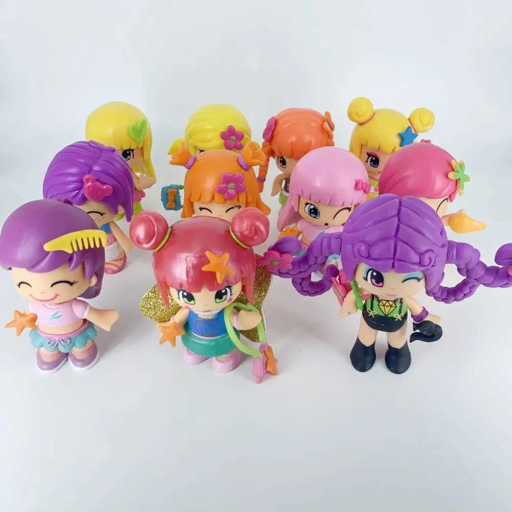 Double-Sided Pinypon Dolls & Baby Action Figure - Detachable DIY ...
