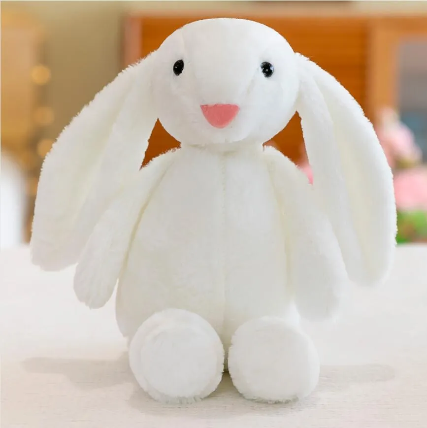 30cm Long Eared Rabbit Rabbit Plush Toy Soft Stuffed Cartoon Easter ...