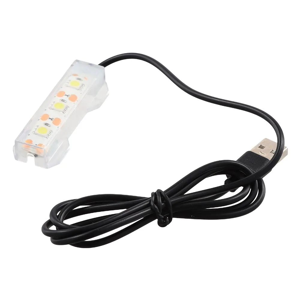 LED Aquarium Light for Fish Tank - Small USB Powered Decorative Plant ...