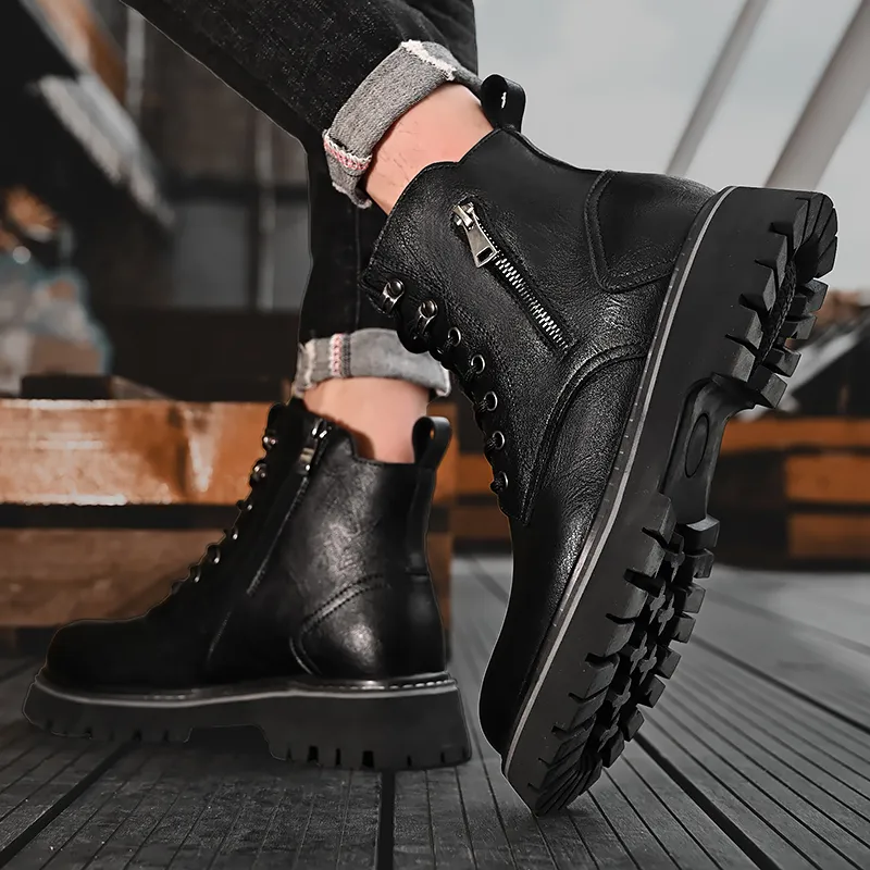 DHgate.com:Mens Genuine Leather Chelsea Boots - Chunky DHgate.com:Mens Genuine Leather Chelsea Boots - Chunky