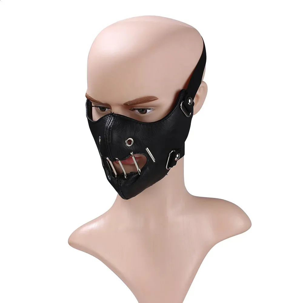 Silent Silence Of The Lambs Human Muzzle Terminator Half Face Mask ...