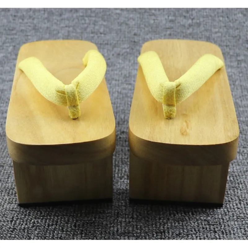 WHOHOLL Japanese Geta Wooden Clogs Mononoke Cosplay Footwear With 10cm ...