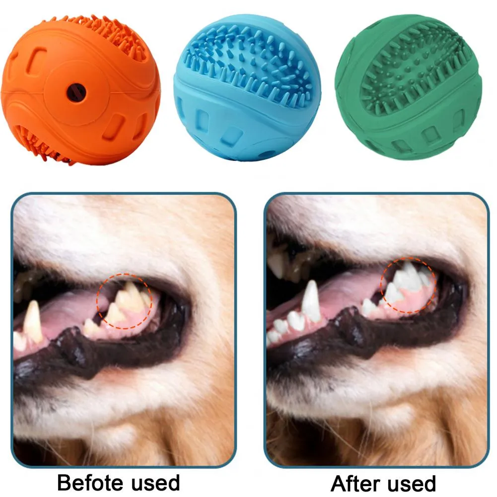 Durable Squeaky Dog Balls - Indestructible Dog Toys for Medium Breeds ...