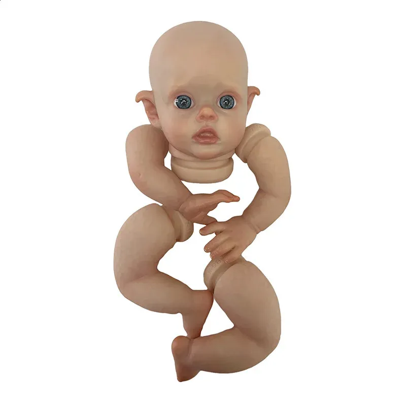 Handmade 12 Inch Bebe Reborn DIY Small Elf Kit With Lifelike Cloth Body ...