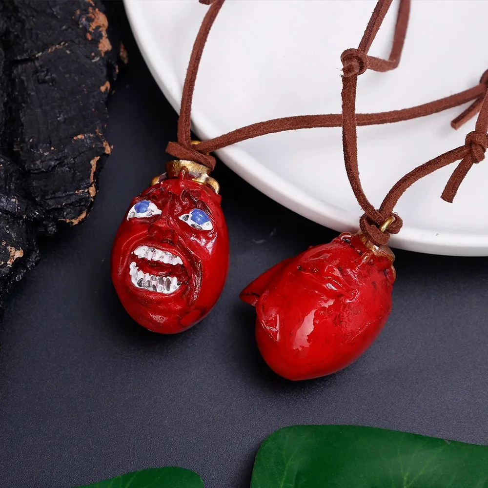 Berserk Behelit Griffith Egg of King Necklace - Gold Pendant Choker ...