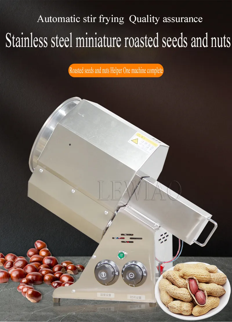 Small Nut Roasting Machine Peanut Nut Roasting Oven Melon Seeds Walnut ...