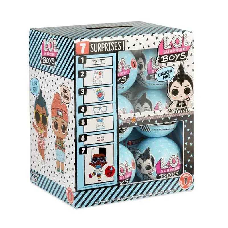 Lol Surprise Doll Blind Box 10cm Ball Action Figure Toy For Kids Boy ...