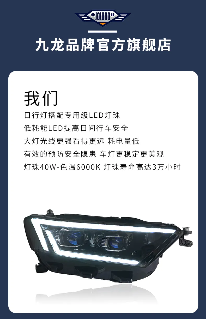 DHgate.com:LED Daytime Running Lights for VW T-ROC T ROC TROC 2018-2021 ...