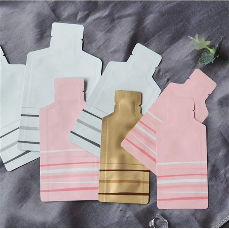 Portable Refillable Cream Liquid Pastes Sample plastic bag supplier ...