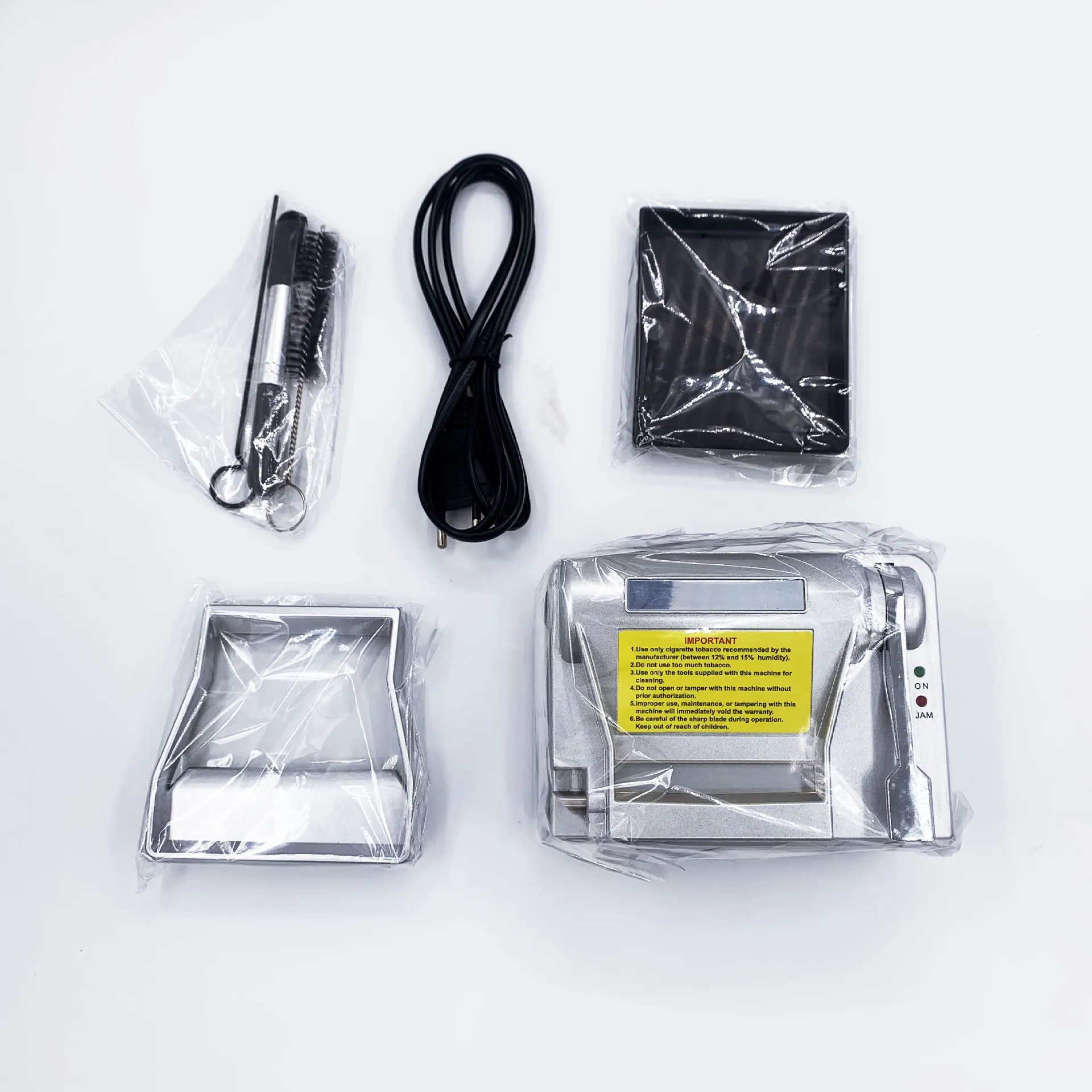 Automatic Electric Cigarette Rolling Machine: Smoker Tube Gadgets For ...