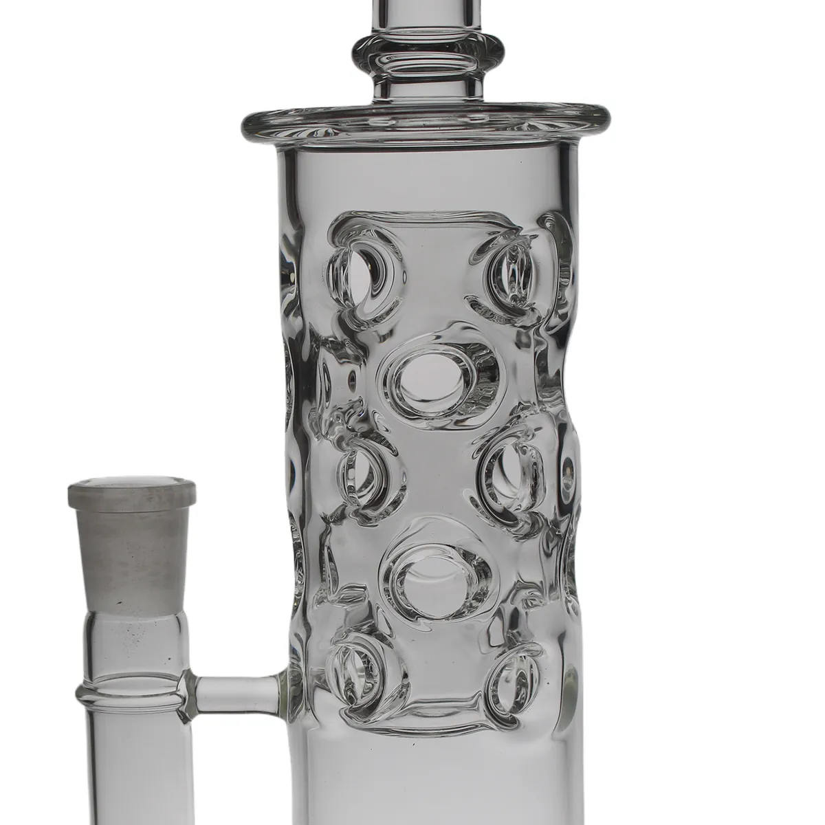 Wholesale SOL Dab Rig Glass Smoking Flower Water Pipe With 20 Holes And ...