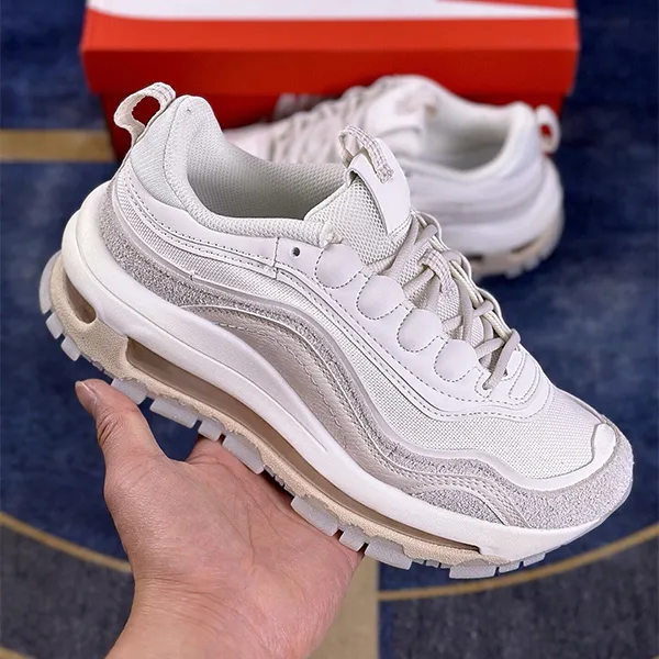 2024 Freizeitschuhe 97 MSCHF X INRI Jesus Undefeated Black Triple White ...