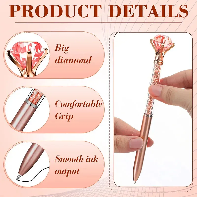 Wholesale New Big Diamond Ballpoint Pens Bling Little... From Warm ...