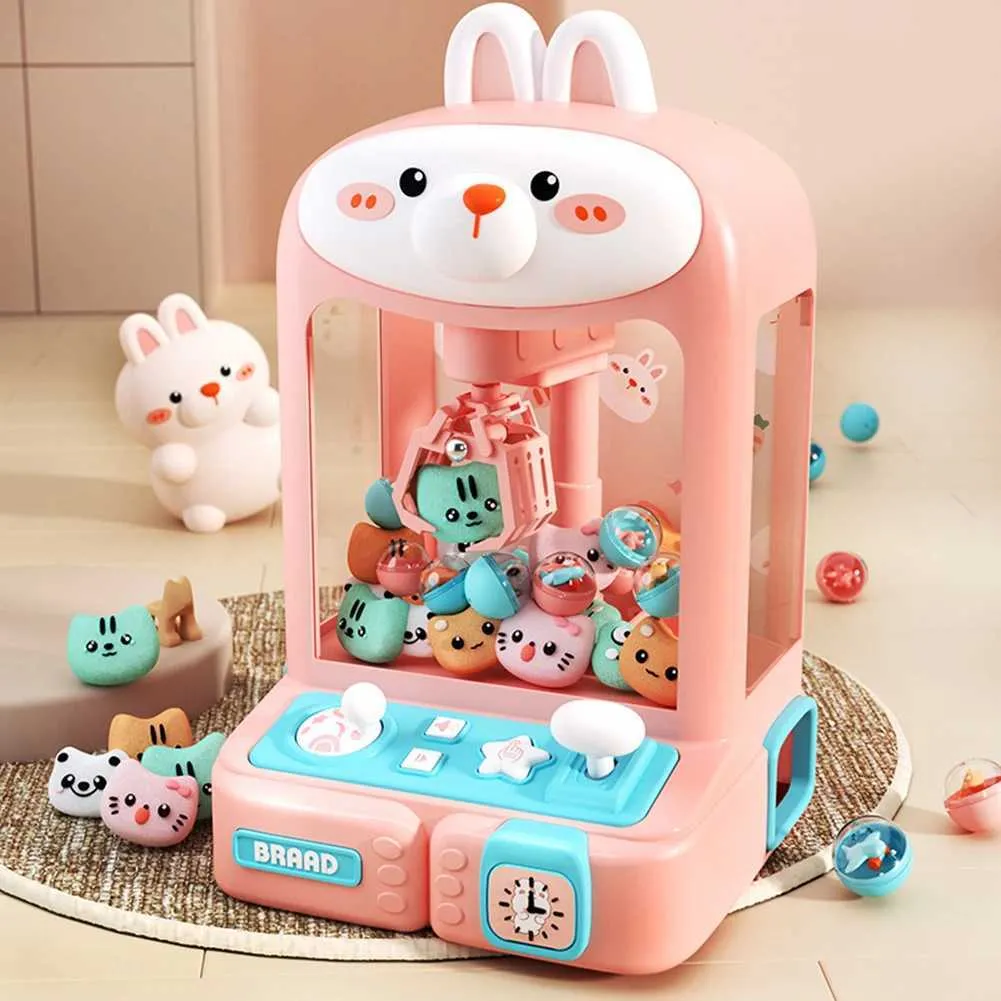 DHgate.com:Christmas Claw Machine Toy for Kids with 10 Dolls and 10 ...
