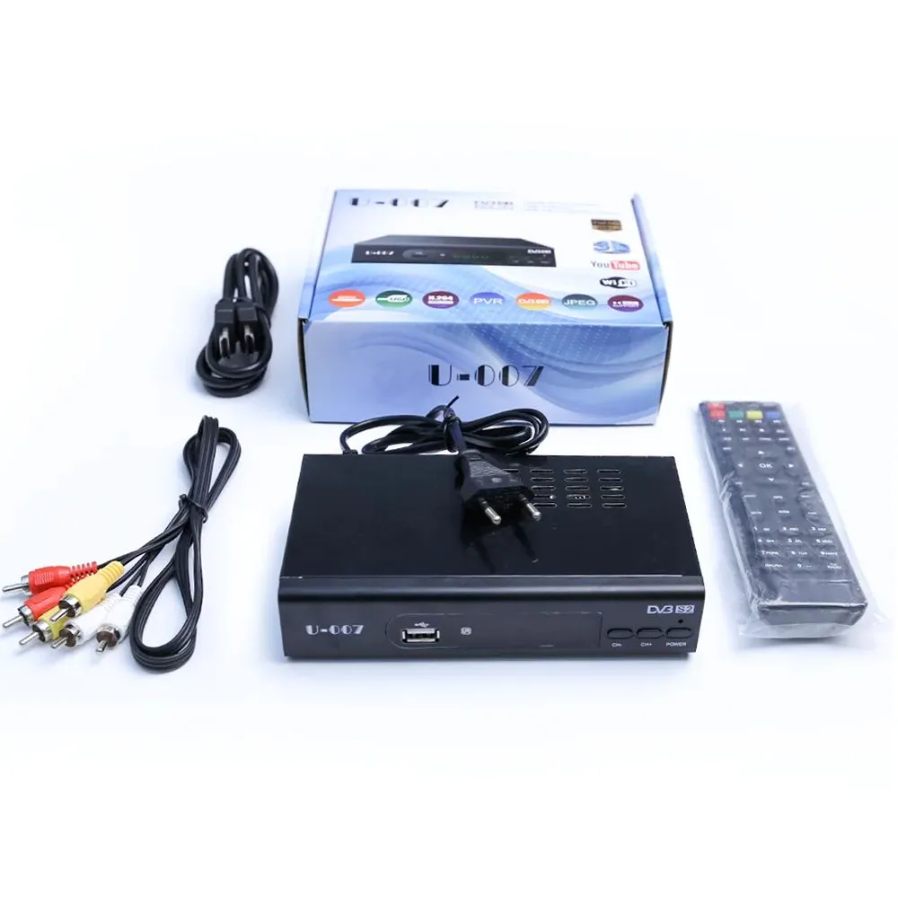 Receptor Satelital DVB S2 4K Ultra HD Con Reproductor Multimedia ...