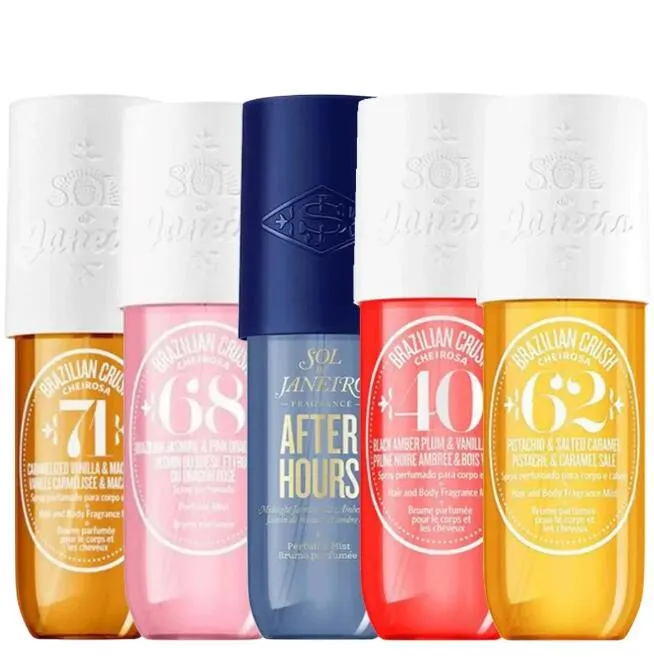 Brazilian Crush Body Mist Collection - Janeiro Fragrance 62, 40, 68, 71 ...
