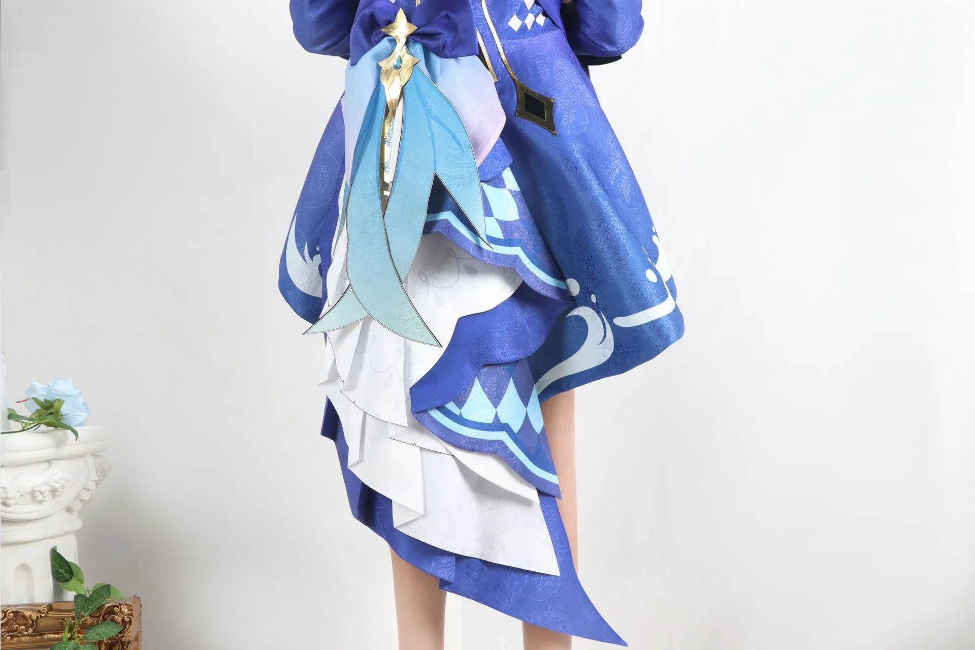 Genshin Impact Cosplay Clothes Water God Fu Carlos Feng Dan New Role Fu ...