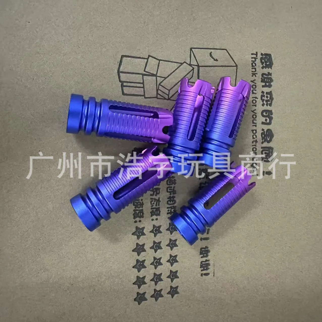 DHgate.com:Gradient 14MM Reverse Teeth Bird Cage Flash Hider for HK416 ...