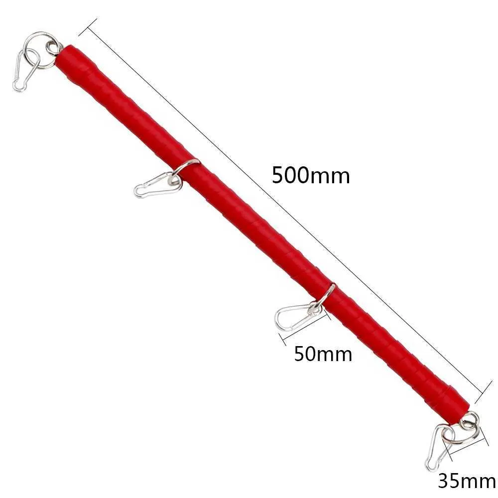 Bondage Stainless Steel Metal Adjustable Spreader Bar Bondage Set ...