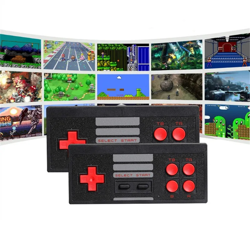 Retro Gaming Console - 620 Classic Games, 8-Bit Mini Console with Dual ...