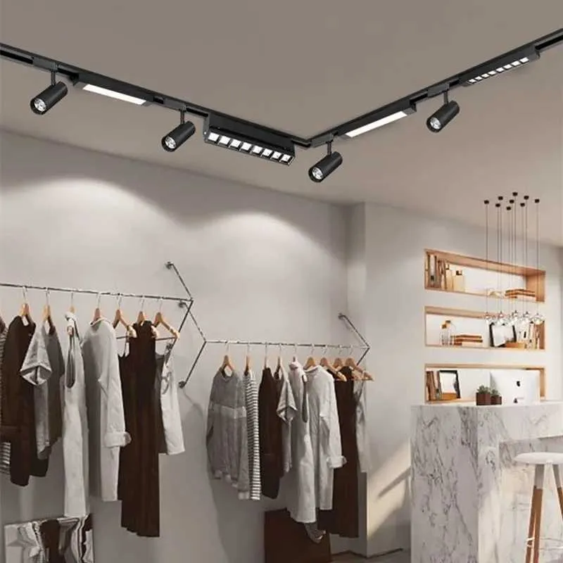 Long Track Light LED Strip Ceiling Rail Light 20w 30w Floodlight ...