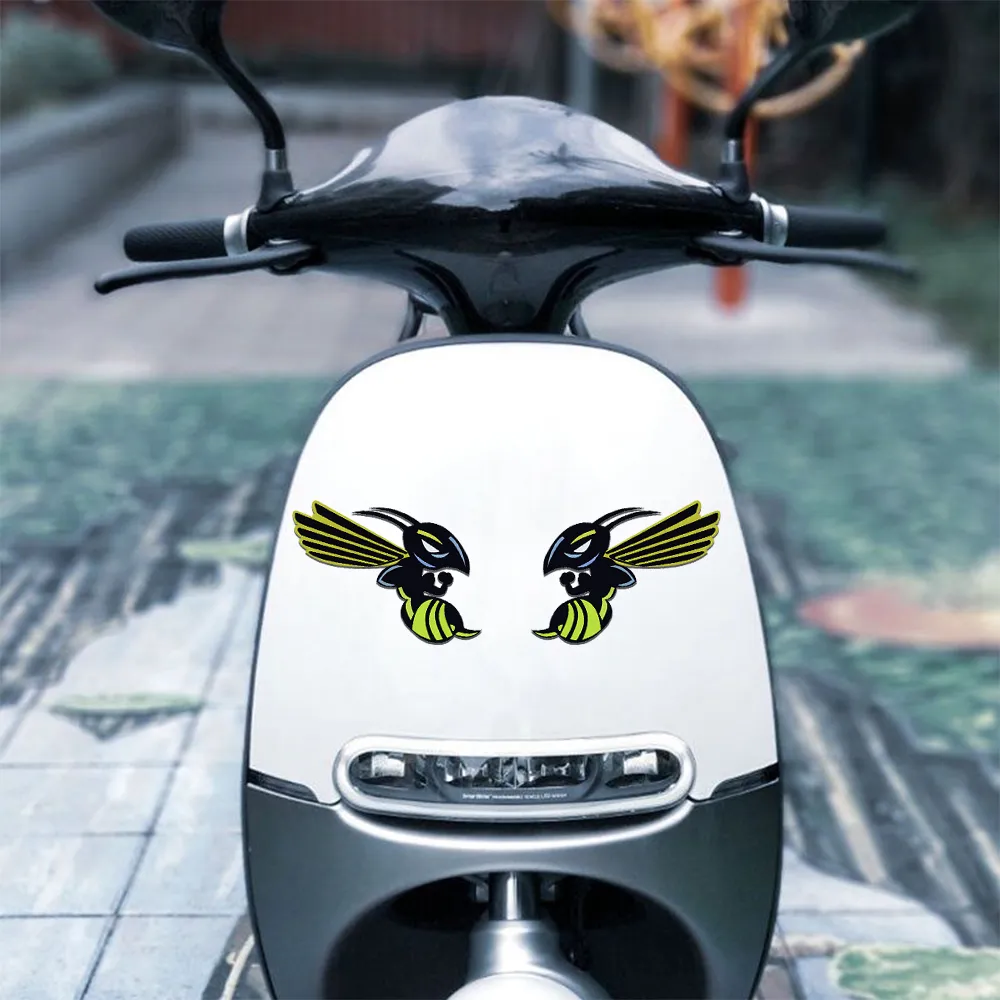 Reflective JDM Sticker Para Carros For Angry Bee And Honeybee Animal ...