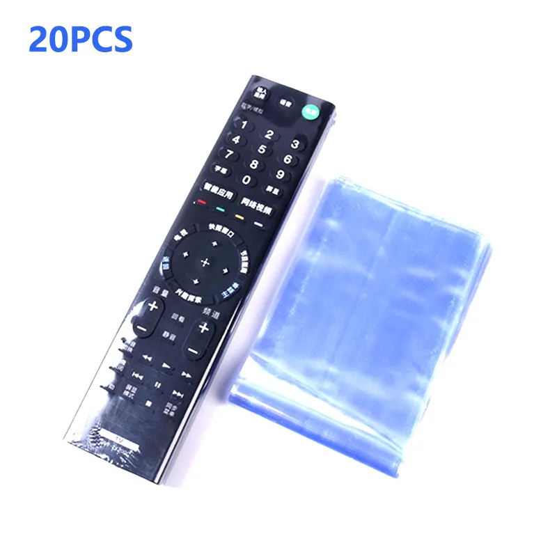 Transparent Heat Shrink Film Bags: Waterproof Remote Control Protector ...