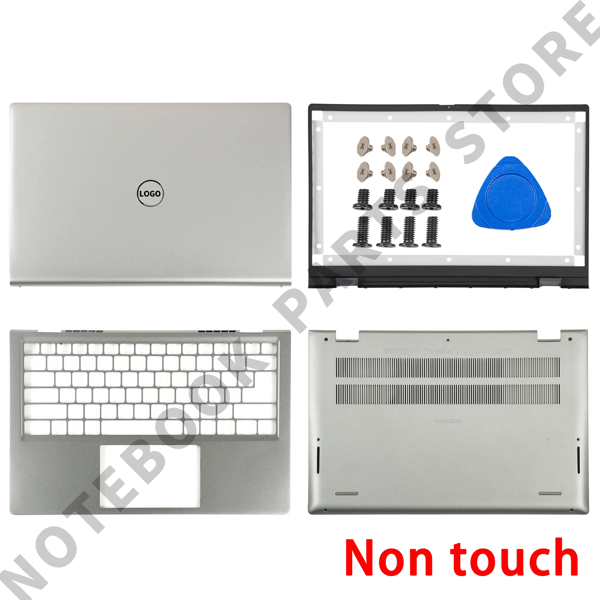 Dell Inspiron 14 5410 5415 Replacement Parts: Laptop Back Cover, Front ...