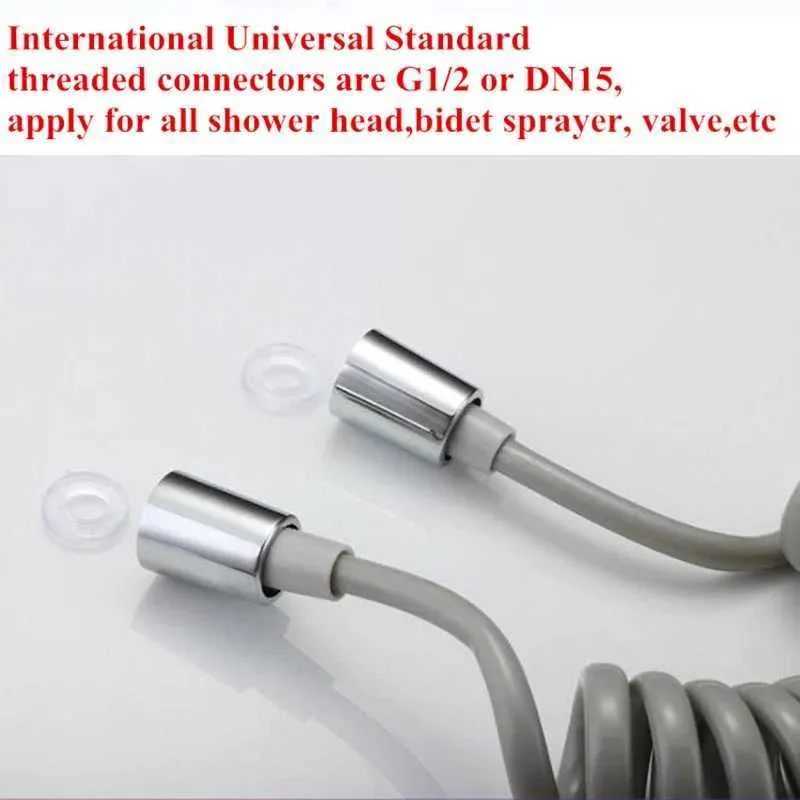 DHgate.com:Flexible Stainless Steel Telephone Shower Hose with Sprayer ...