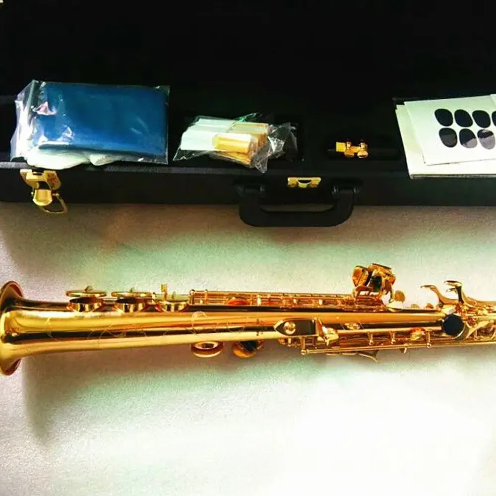 Bb Flat Soprano Saxophone With Hard Case | Professional Quality Musical ...